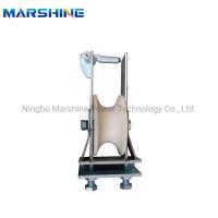 China Transmission Line Aluminum Pulley Block With Sheave Features Welding And Nylon Wheel for sale