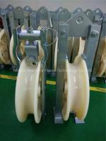 China Single Wheel Three Small Diameter Nylon Wheel With Aluminum Wheel Pay-Off Block for sale