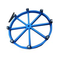 China Multifunctional Heavy Duty Cable Drum Jack for Transmission Line Stringing ISO Certified for sale