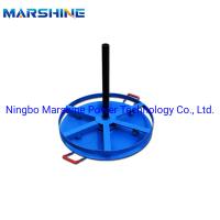 China Antimagnetic Underground Plate Stand Upright Payout Drum Turntable for sale