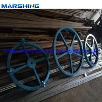 China ISO Certified 129KG Vertical Type Underground Cable Reel Stand for Stringing Line Site for sale