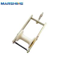 China Round Belt 5kn Load Nylon Wheel Aerial Cable Stringing Roller For Heavy-Duty Engineering for sale