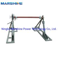 China Reel Stands with Disc Tension Brake Streamline Your Cable Tools Efficiency for sale