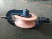 China Alloy Nylon Cable Wire Conductor Pulley Transmission Stringing Blocks for sale