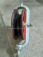 China Alloy Nylon Cable Wire Conductor Pulley Transmission Stringing Blocks for sale