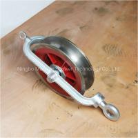 China Hold Down Pulley Block With Nylon Or Aluminum Material For Engineering for sale