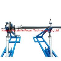 China 8 Ton Hydraulic Cable Drum Lifting Hydraulic Jack Reel Stand for sale