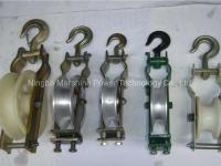 China Universal Hook Style Pulley Block For Hanging Type Stringing Block for sale