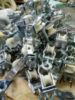 China Universal Hook Style Pulley Block For Hanging Type Stringing Block for sale