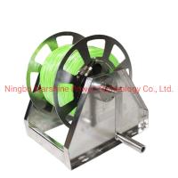 China Hand Crank Stainless Steel Hose Reel Cable Reel Roller Trailers for Cable Management for sale