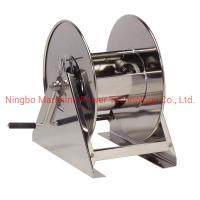 China Hand Crank Stainless Steel Hose Reel Cable Reel Roller Trailers for Cable Management for sale