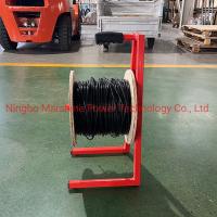 China Lightweight Spools Cable Drum Dispensers for Fiber Cable Stand Reel Dispenser 2.4kg for sale