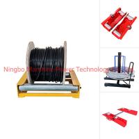 China Lightweight Spools Cable Drum Dispensers for Fiber Cable Stand Reel Dispenser 2.4kg for sale