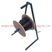 China Cable Reel Drum Carrier Cable Drum Dispenser Stand Holder for sale
