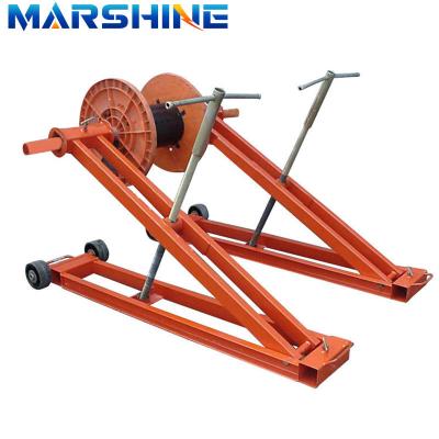 China Scissor Lift cable reel Wire Spool Jack Stands Portable for sale