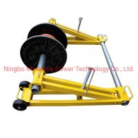 China Scissor Lift cable reel Wire Spool Jack Stands Portable for sale