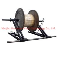 China Scissor Lift cable reel Wire Spool Jack Stands Portable for sale
