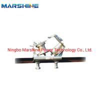 China Aluminum Cable Nylon Wheel Skyward Corner Stringing Pulley Block with 5kn Rated Load for sale