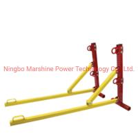 China Initial Payment Lever Type Reel Jack Cable Reel Stand 1 Capacity with Full Payment for sale