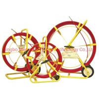 China Optic Cable Reel Spool with US Weldless Fibreglass Reinforced Plastic Duct Rodders for sale