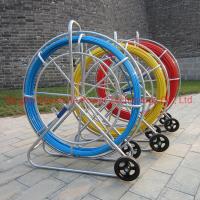 China Optic Cable Reel Spool with US Weldless Fibreglass Reinforced Plastic Duct Rodders for sale