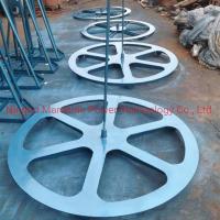 China Vertical Reel Cable Drum Jack Stand 1000kn-5000kn ODM for sale