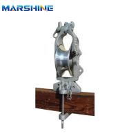 China Aluminum Single Hanging Universal 10kn Stringing Pulley Block For Initial Payment for sale