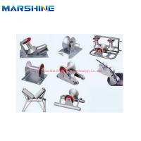 China Cable Reel Turning Roller One Way Nylon Stringing Block Turning Cable Laying Roller for sale