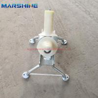 China Cable Reel Turning Roller One Way Nylon Stringing Block Turning Cable Laying Roller for sale