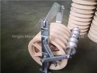 China Construction Works Large Diameter Conveyer Equipment Power Cable Pulley Block for sale