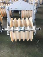 China Construction Works Large Diameter Conveyer Equipment Power Cable Pulley Block for sale