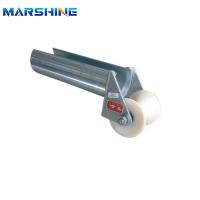 China Galvanization Cable Reel For Construction Works Stringing Entrance Protection Roller for sale