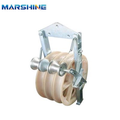 China 916mm Large Diameter Lifting Platform Stringing Block For Overhead Transmission Line for sale