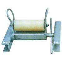 China Electric Cable Guide Pulley Single Wheel Cable Roller Opening Protection Roller for sale