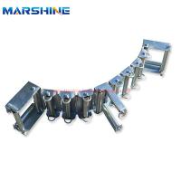 China Aluminum Nylon Manhole Cable Roller For Cable Pulling Corner Straight Line for sale