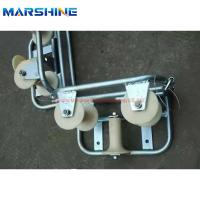 China Aluminum Nylon Manhole Cable Roller For Cable Pulling Corner Straight Line for sale