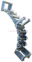 China Aluminum Nylon Manhole Cable Roller For Cable Pulling Corner Straight Line for sale