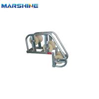 China Electrical Wire Rope Cable Pulling Rollers Ladder Rack Zinc Plated for sale