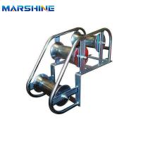 China Electrical Wire Rope Cable Pulling Rollers Ladder Rack Zinc Plated for sale
