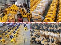 China Double Sided Hooks Stringing Block Anti-Static Portable Steel Lifting Electric Hoist Pulley Block for sale