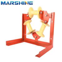China Electric Power Tool Compatible Standard Ring Cable Pay-off Pulley With Aluminum Roller for sale