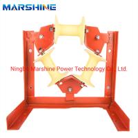 China Electric Power Tool Compatible Standard Ring Cable Pay-off Pulley With Aluminum Roller for sale