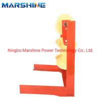 China Electric Power Tool Compatible Standard Ring Cable Pay-off Pulley With Aluminum Roller for sale