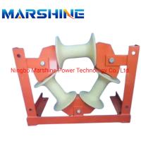 China Electric Power Tool Compatible Standard Ring Cable Pay-off Pulley With Aluminum Roller for sale