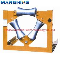 China Electric Power Tool Compatible Standard Ring Cable Pay-off Pulley With Aluminum Roller for sale