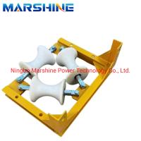 China Electric Power Tool Compatible Standard Ring Cable Pay-off Pulley With Aluminum Roller for sale