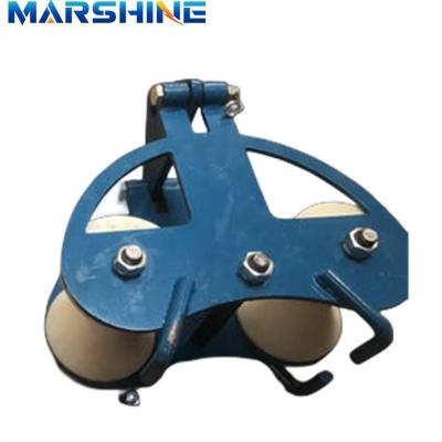 China Cable Transmission Construction Alloy Cable Roller For Laying Pulley Equipment for sale