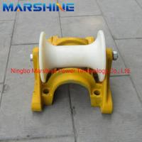 China Cast Aluminum Cable Pulling Sheaves Ground Roller ODM for sale