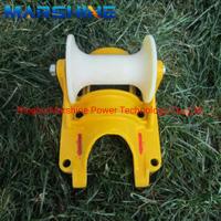 China Cast Aluminum Cable Pulling Sheaves Ground Roller ODM for sale