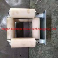 China 185mm Alloy Transmission Line Cable Pulling Window Aluminum Nylon Roller Pulley Block for sale